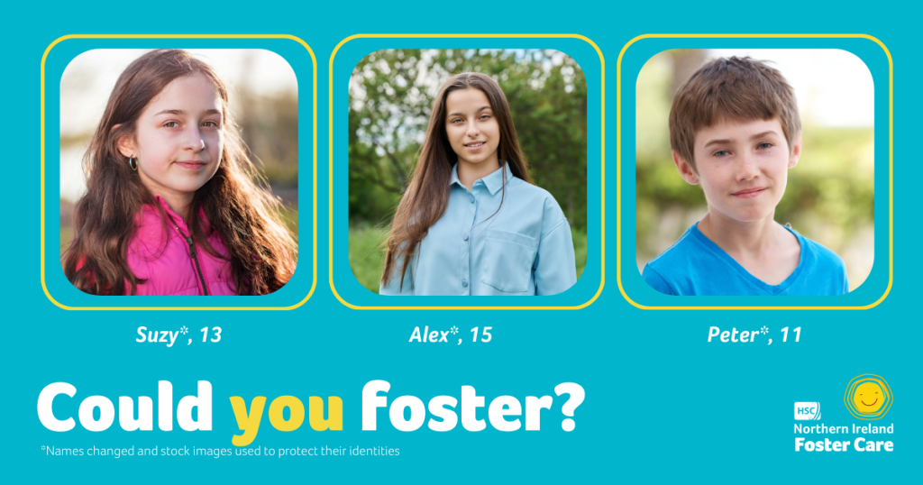 Could you foster Suzy*, Alex* or Peter*? | Adoption & Fostering